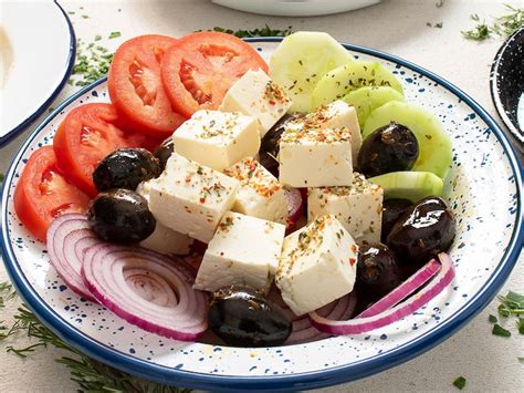 Receta De Ensalada Griega De Queso Feta Xoriatiki Salata LA NACION