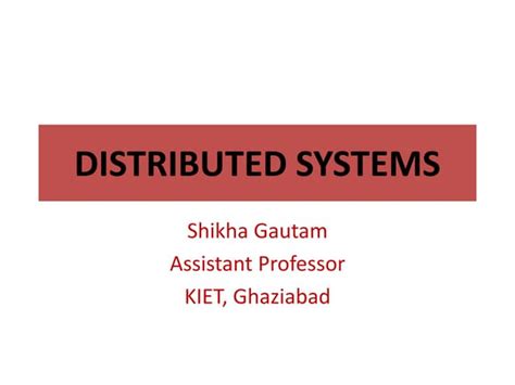 distributed systems mutual exclusion algorithms ppt