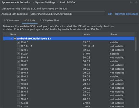 React Native Can T Find Proper Android SDK Version Stack Overflow