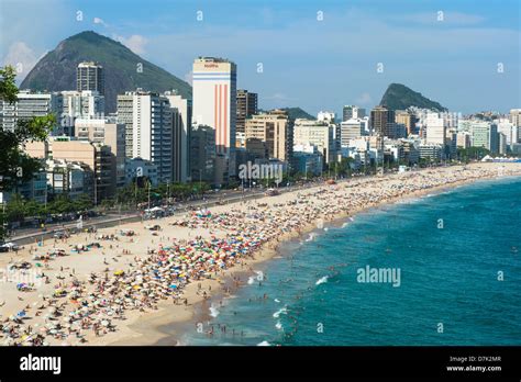 Leblon Beach Rio De Janeiro Brazil Stock Photo Royalty Free Image