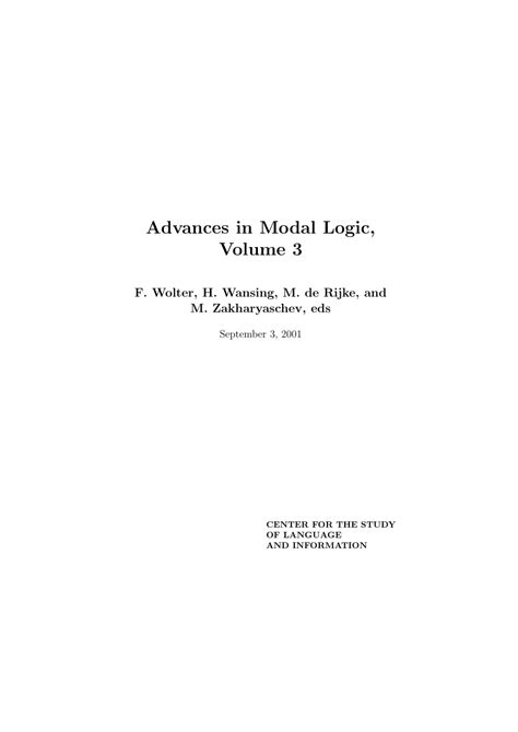 pdf the semantics of modal predicate logic i counterpart frames