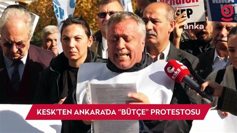 Kesk Ten Ankara Da B T E Protestosu Dailymotion Video