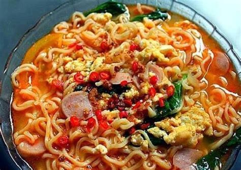 Resep Mie Kuah Pedas