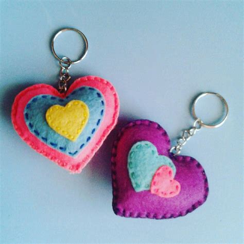 Llaveritos De Fieltro Para Que Regales A Tus Personitas Especiales No