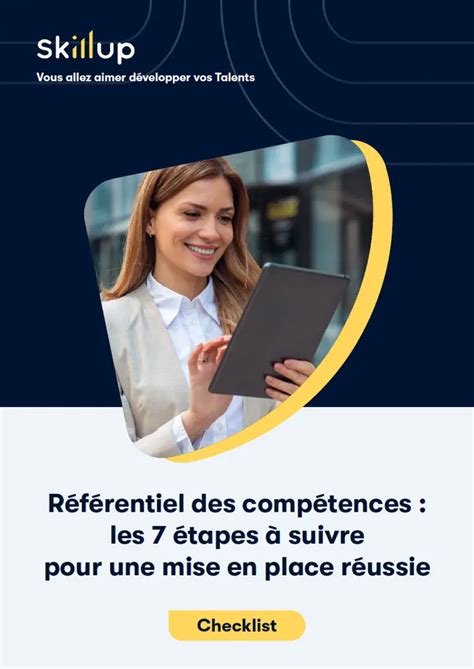 Référentiel des compétences checklist pour une mise en place réussie
