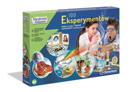 Clementoni Naukowa Zabawa Zestaw Naukowy Eksperyment W