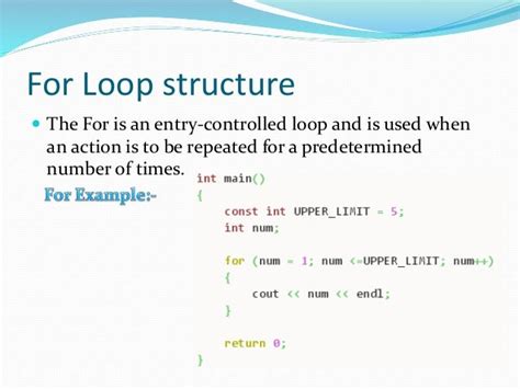 control structures in c