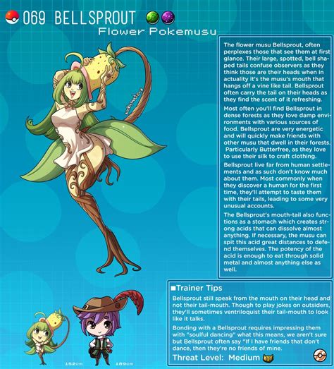 Bellsprout Pokemon Drawn By Kinkymation Danbooru
