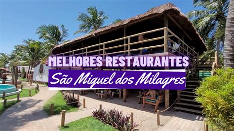 Melhores Restaurantes em São Miguel dos Milagres TOP 10