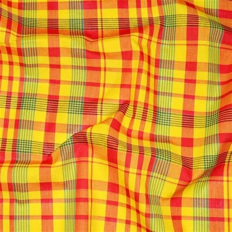 Madras Fabric Tissus Antillais Coton Par Tissuswax Madras Afrikrea