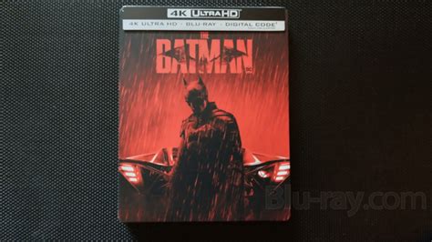 The Batman 4K Blu Ray Best Buy Exclusive SteelBook