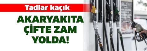 Akaryakıta çifte zam haberi Hürsöz Gazetesi Sondakika Tokat Haber