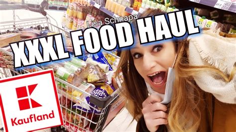 Xxxl Food Haul Kaufland Wocheneinkauf Angebote Personen So
