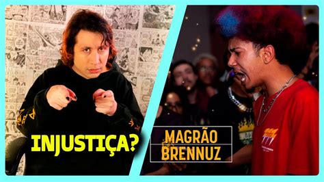 MAGRÃO x BRENNUZ SEMI 77ª BATALHA DA NORTE REACT DO MORENO YouTube