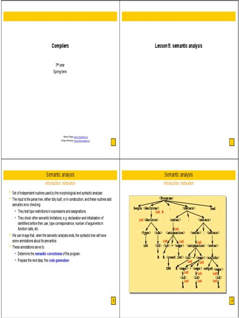 compilers lesson 5 semantic analysis pdf formalism deductive computer programming