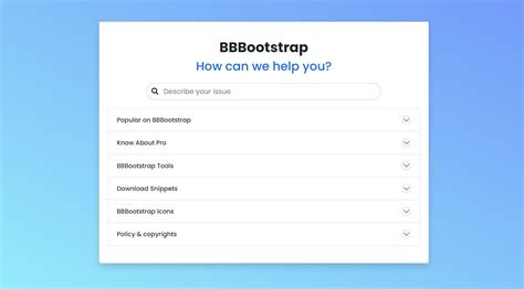 Bootstrap 5 Simple FAQ S Using Accordion Snippet For Your Project