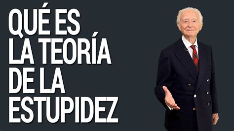 Qué es la Teoría de la Estupidez YouTube