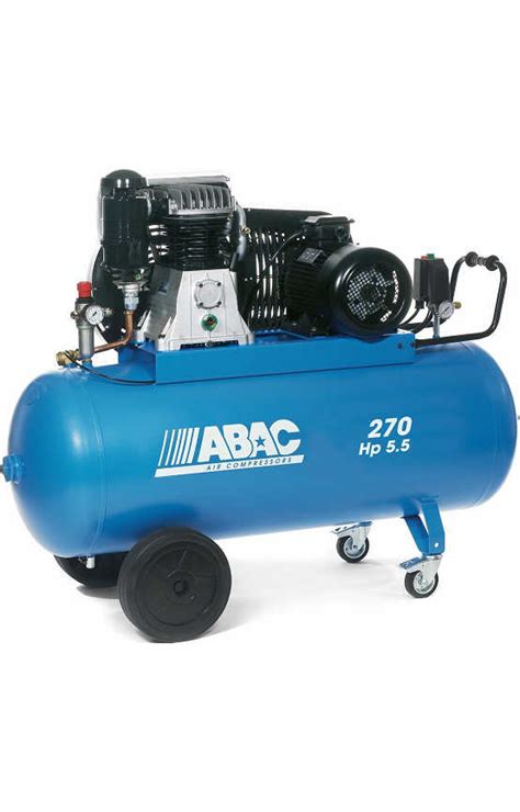 Abac Compresseur 500L 7 5CV Bi étagé 400V Compresseur d air ABAC