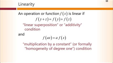 Linearity Rule Differentiation Rules Quantum Mechanics For