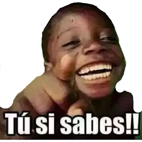 Tu Si Sabes 033425 Sticker De WhatsApp DescargarStickers