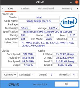 How To Install CPU X On Ubuntu 22 04 LTS Idroot