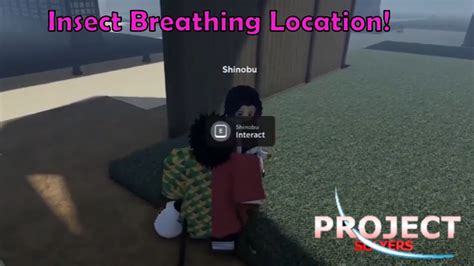 Project Slayers Insect Breathing Location YouTube