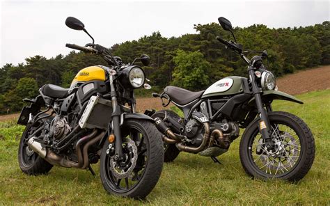 Ducati Scrambler Vs Yamaha Xsr