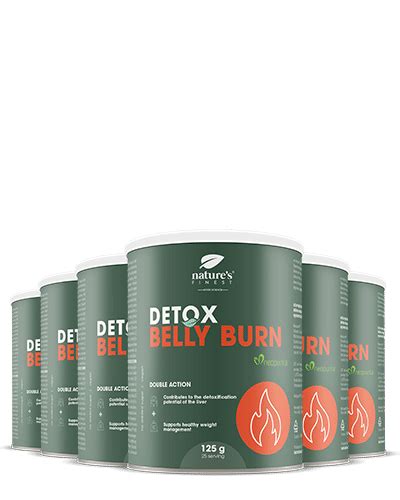 100 Belly Burn DETOX Pakket Van 6 Biologisch Beste
