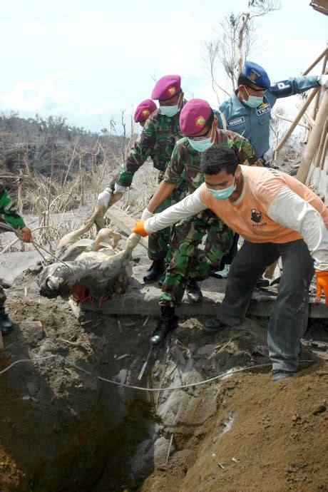 Korban Gunung Merapi Meletus