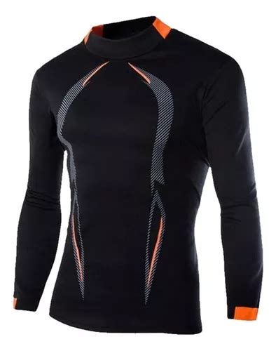 Playera Licra Deportiva Correr Compresi N Manga Larga Gym Mercadolibre