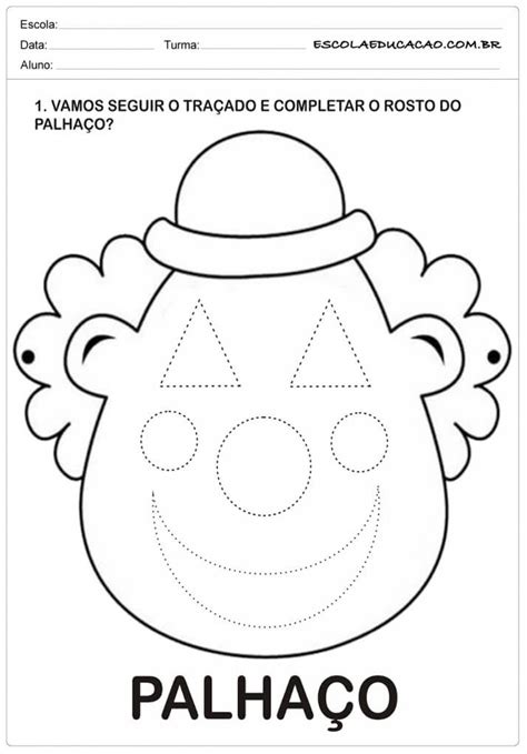 Imprima Atividades de Artes Para Educação Infantil Mensagens e Atividades