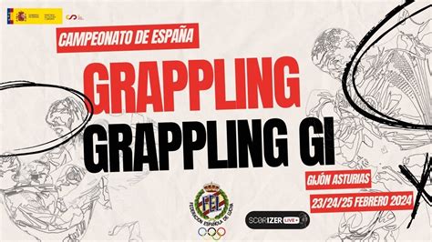 TAPIZ F CAMPEONATO DE ESPAÑA DE GRAPPLING GI SENIOR YouTube
