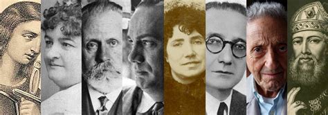 Collage De Personajes Importantes De La Historia