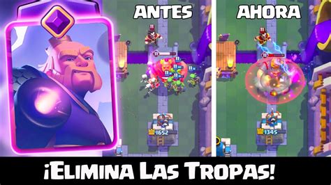 ASÍ FUNCIONA EL GIGANTE NOBLE EVOLUCIONADO CLASH ROYALE YouTube