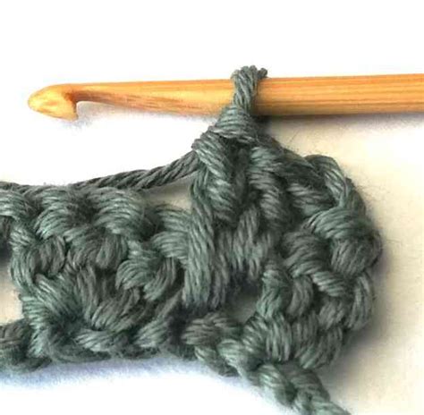 The Granny Spike Stitch Nordic Hook Free Crochet Stitch Tutorial