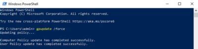 How To Use GPUpdate Force Command To Update Group Policy