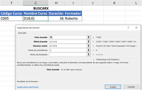 Buscarx Nueva Funci N En Excel Uso Utilidades Y Trucos