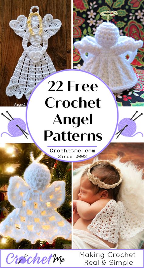 Free Crochet Angel Patterns Crochet Angel Ornament Pattern