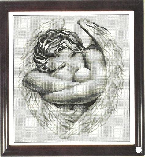 Cross Stitch Pattern Angel Angel Counted Xstitch Pattern Etsy Canada
