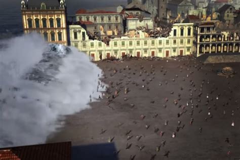 Animação impressionante mostra o que aconteceu no terremoto que arrasou