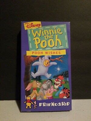 Winnie The Pooh Pooh Friendship Pooh Wishes Vhs