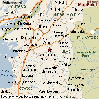 Where Is West Carthage New York See Area Map More