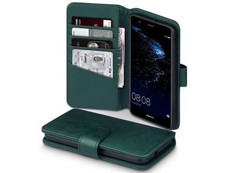 CaseBoutique Huawei P10 Lite Hoesje Case Donkergroen