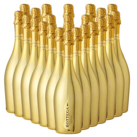 Bulk Crate Of Bottega Gold Prosecco 75cl Prosecco 24x75cl Bottled