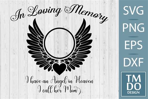 In Loving Memory SVG Graphic By TMDOdesign Creative Fabrica