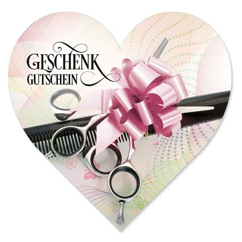 Friseur Gutschein Vorlage