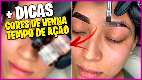 Como Fazer Sobrancelha De Henna Passo A Passo Youtube
