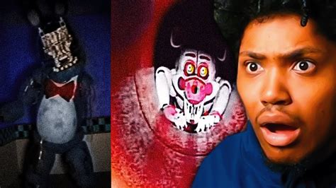 Most Disturbing Fnaf Vhs Tapes Reaction Youtube
