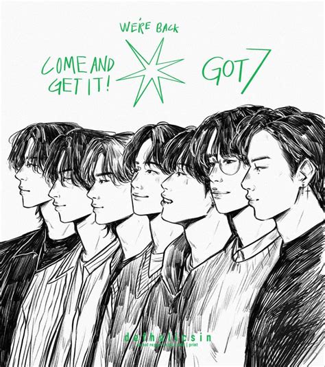 ปกพนโดย SARA ใน GOT7 ในป 2023 คำคมรปภาพ แฟนอารท ศลปน