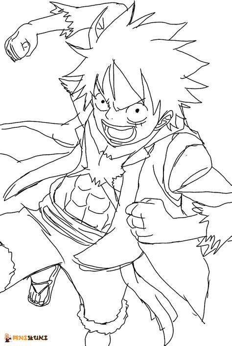Coloriage Monkey D Luffy 45 Coloriages Gratuites